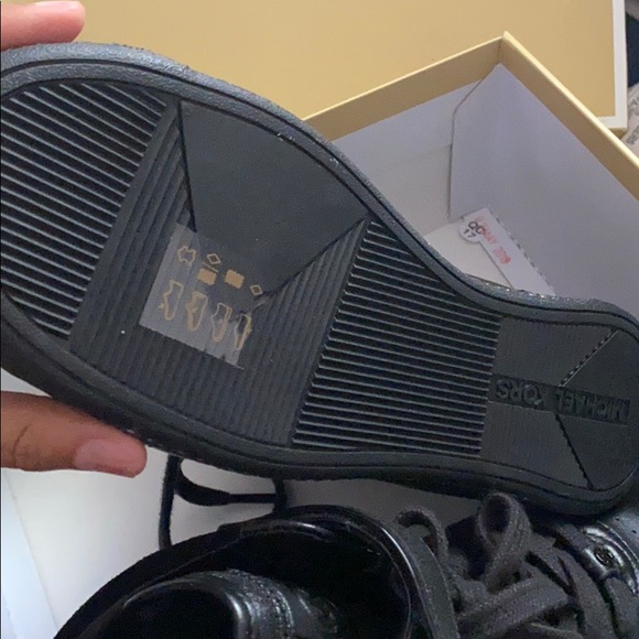 Michael Kors | Shoes | Addie High Top Leather Michael Kors Shoes | Poshmark